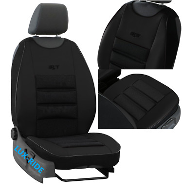 FRONT SEAT COVER MAT ARTIFICIAL LEATHER & FABRIC FITS MINI COOPER ...