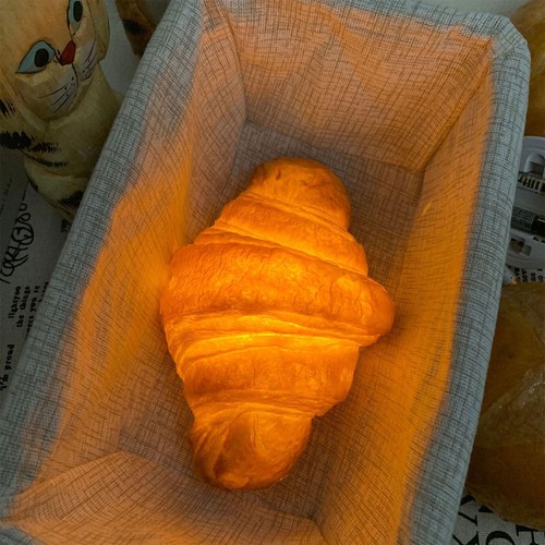 Novelty Croissant Night Lamp Creativity Bread Light Bread Kid Lamp Gift ...