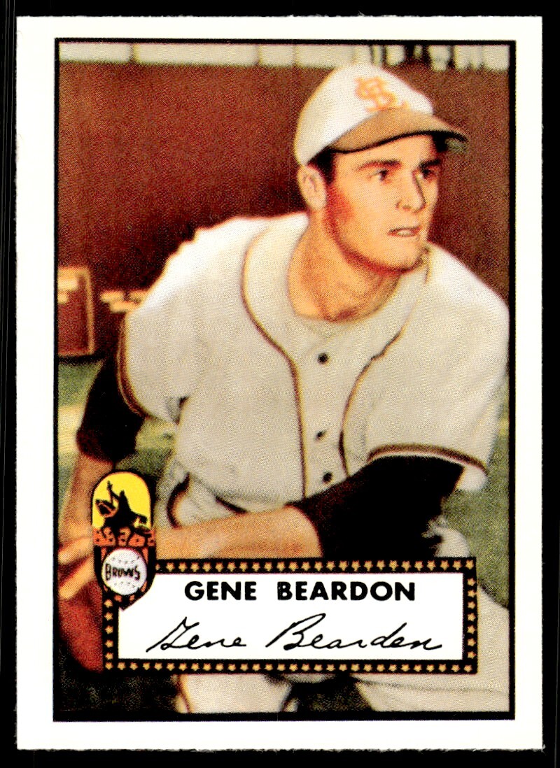 1983 Topps 1952 Reprint Series Gene Bearden St. Louis Browns #229 | eBay