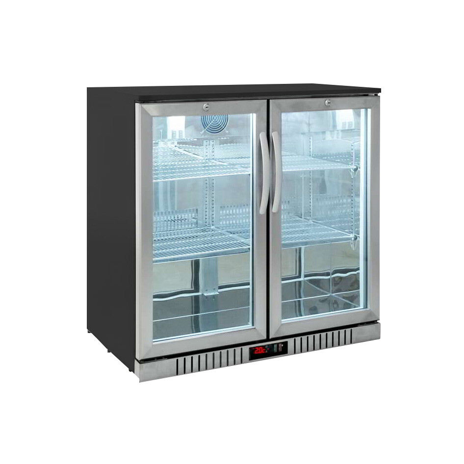 Procool Residential 2-door Stainless Back Bar Beverage Cooler - Home ...