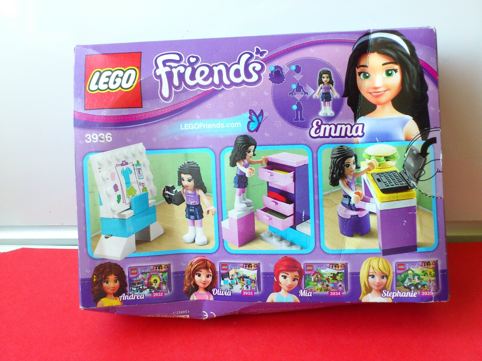 Lego Friends Design Studio ,no.3936 from 2012. Sealed but somewhat ...