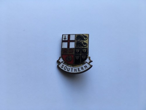 VINTAGE SOUTHERN RAILWAY ENAMEL PIN BADGE | eBay UK