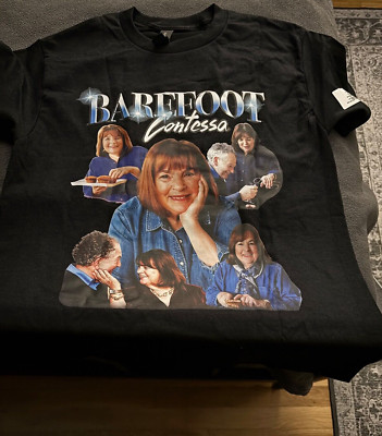 Barefoot Contessa Ina Garten Chef Cooking Graphic T Shirt Size Small ...