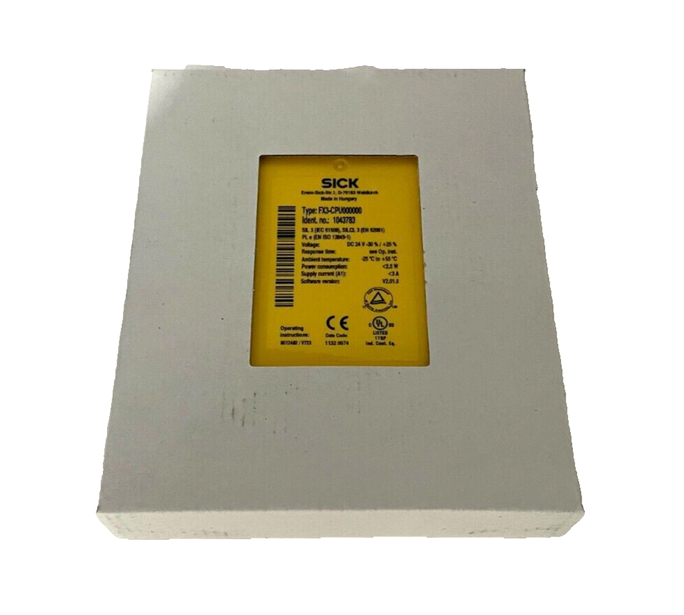 FACTORY SEALED Sick FX3-CPU000000 Safety Main Module | eBay