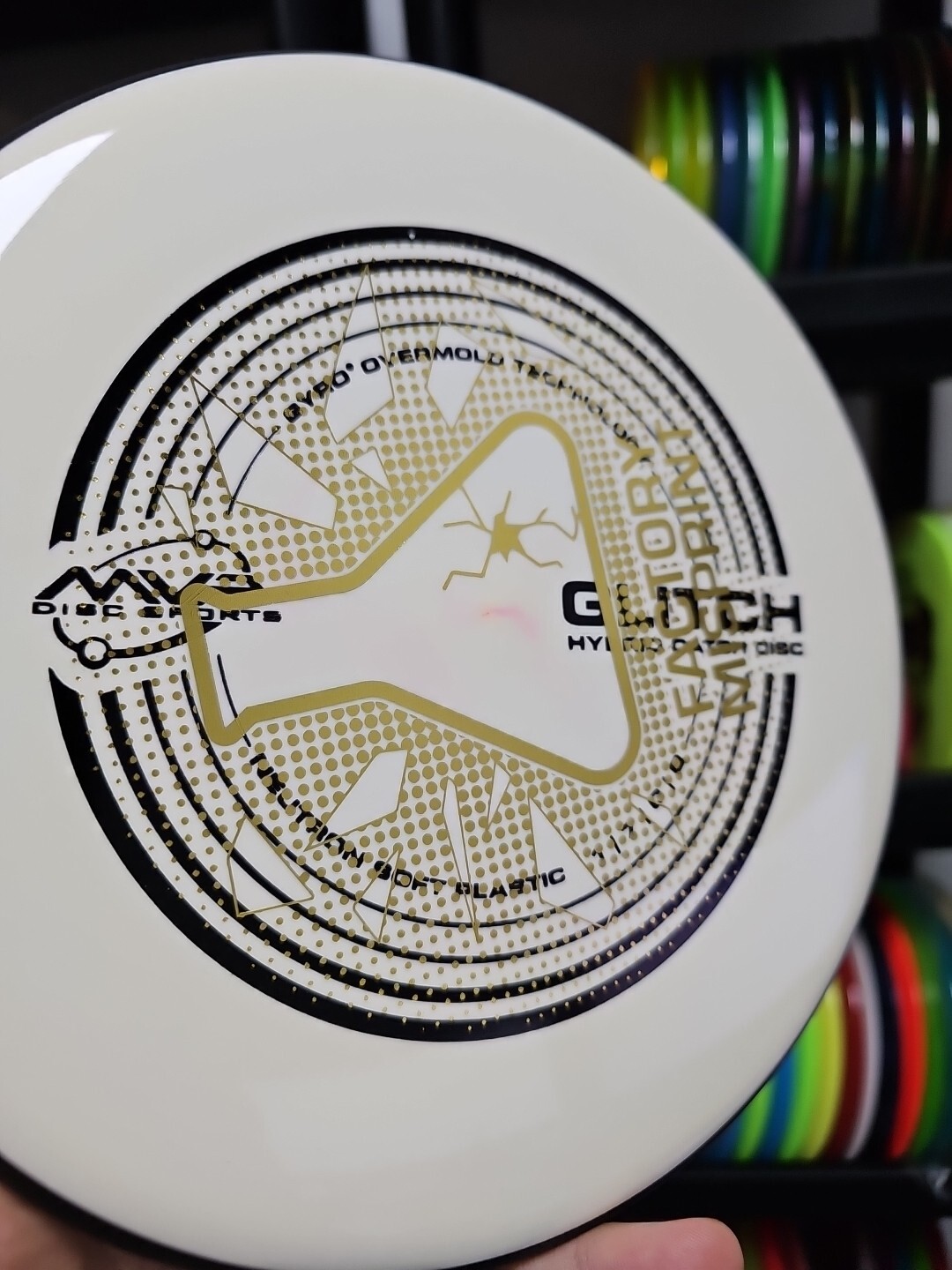 MVP S. Neutron Glitch Lab 2nd 149g #2 Soft Discs Putter Second X-Out ...