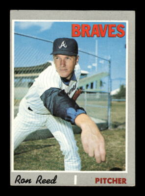 1970 Topps Baseball #546 Ron Reed Excellent Atlanta Braves | eBay