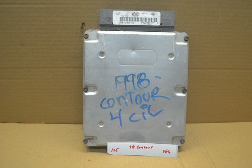 1998 Ford Contour Engine Cont Unit ECU ECM 98BB12A650AXD Module 125-2E4 ...