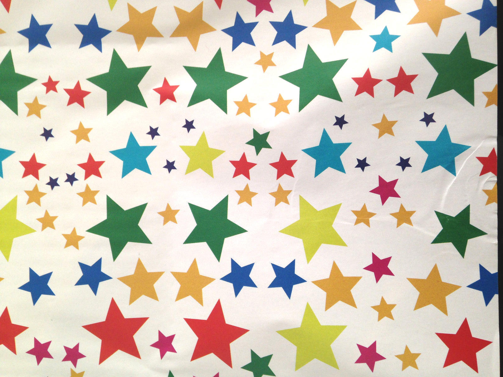 2 Sheets Star Gift Wrapping Paper Size 500 mm x 700mm Designer Wrapping ...