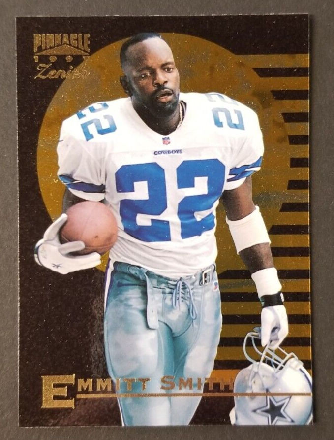 Emmitt Smith 1997 Pinnacle Zenith Football Card #7 (NM) | eBay