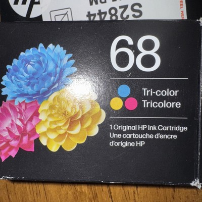 HP 68 Tri-color Original Ink Cartridge, ~120 pages, 7FP20TN | eBay