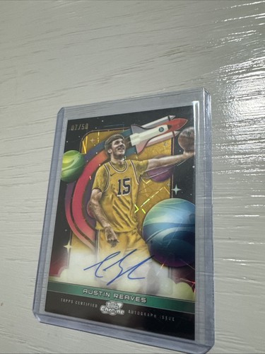 2023-24 Topps Cosmic Chrome First Flight Signatures Gold Refractor ...