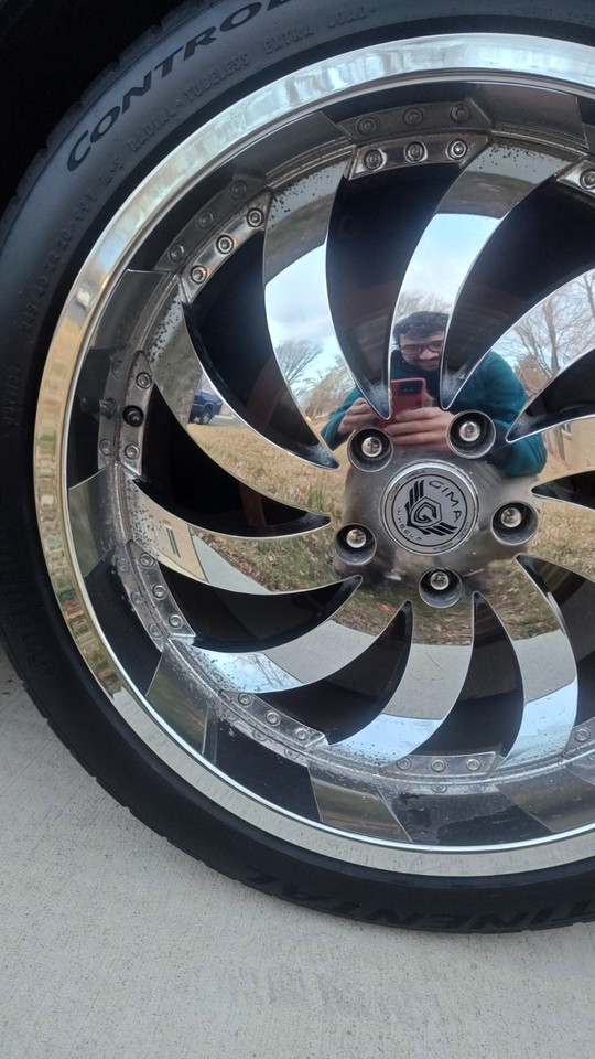4 Wheels 20" G804 20x8.5 6x139.7 Right Chrome 30ET 78.1CB (GMA-8042885C ...