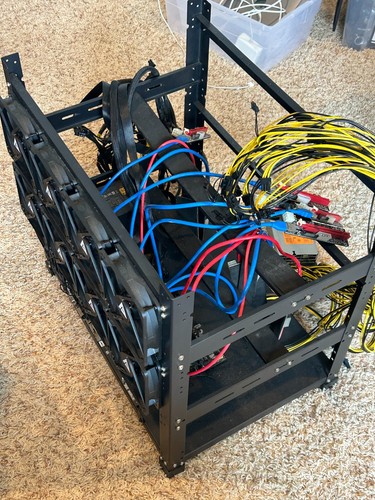 Crypto Mining Rig 12 GPU Slots B250 BTC Motherboard - EVGA 1000GQ Power & more | eBay