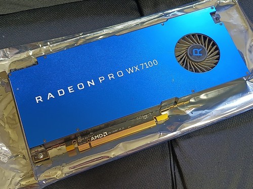 Radeon Pro WX7100 8 Go Carte Graphique Utilisée Monocarte Échappement ...