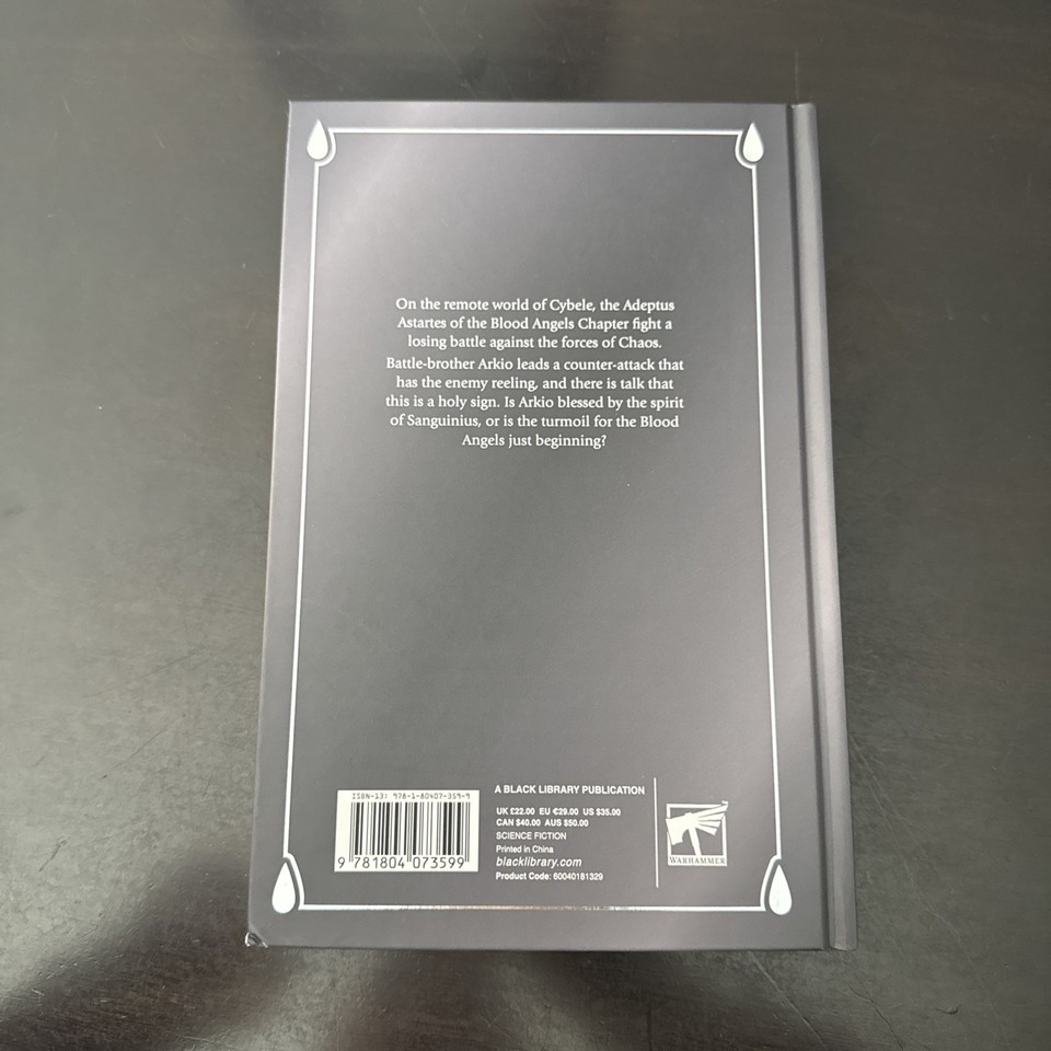 Deus Encarmine 20th Anniversary Warhammer 40k Blood Angels Hardcover ...