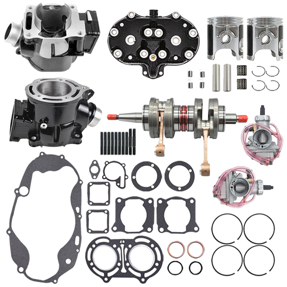 Carburetor Carb Cylinder Crank Gasket Kit For Yamaha Banshee 350 YFZ350 ...