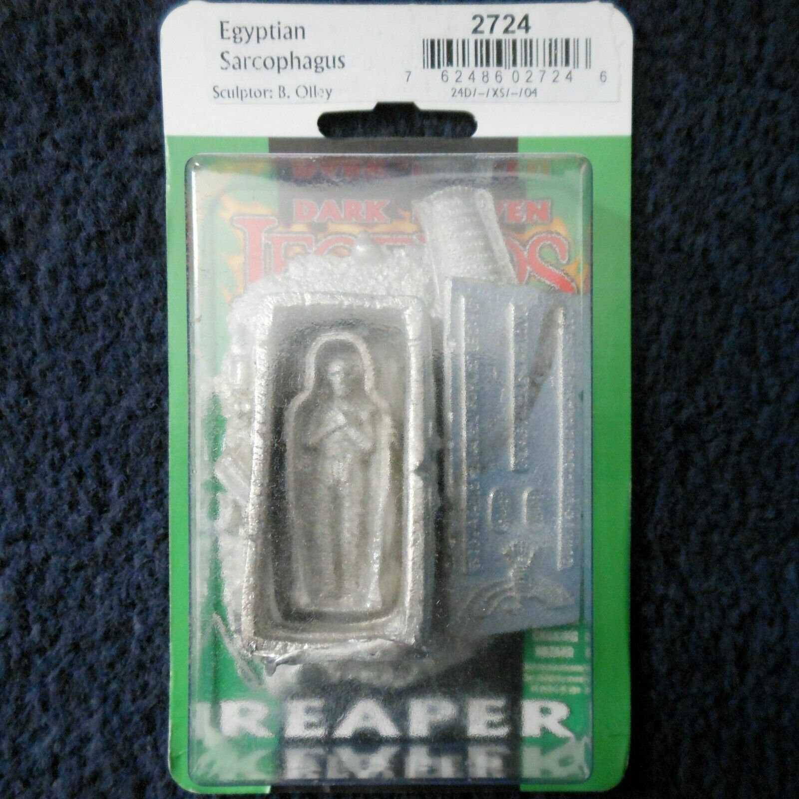 Reaper Dark Heaven Legends 02724 Egyptian Sarcophagus Dungeon Scenery ...