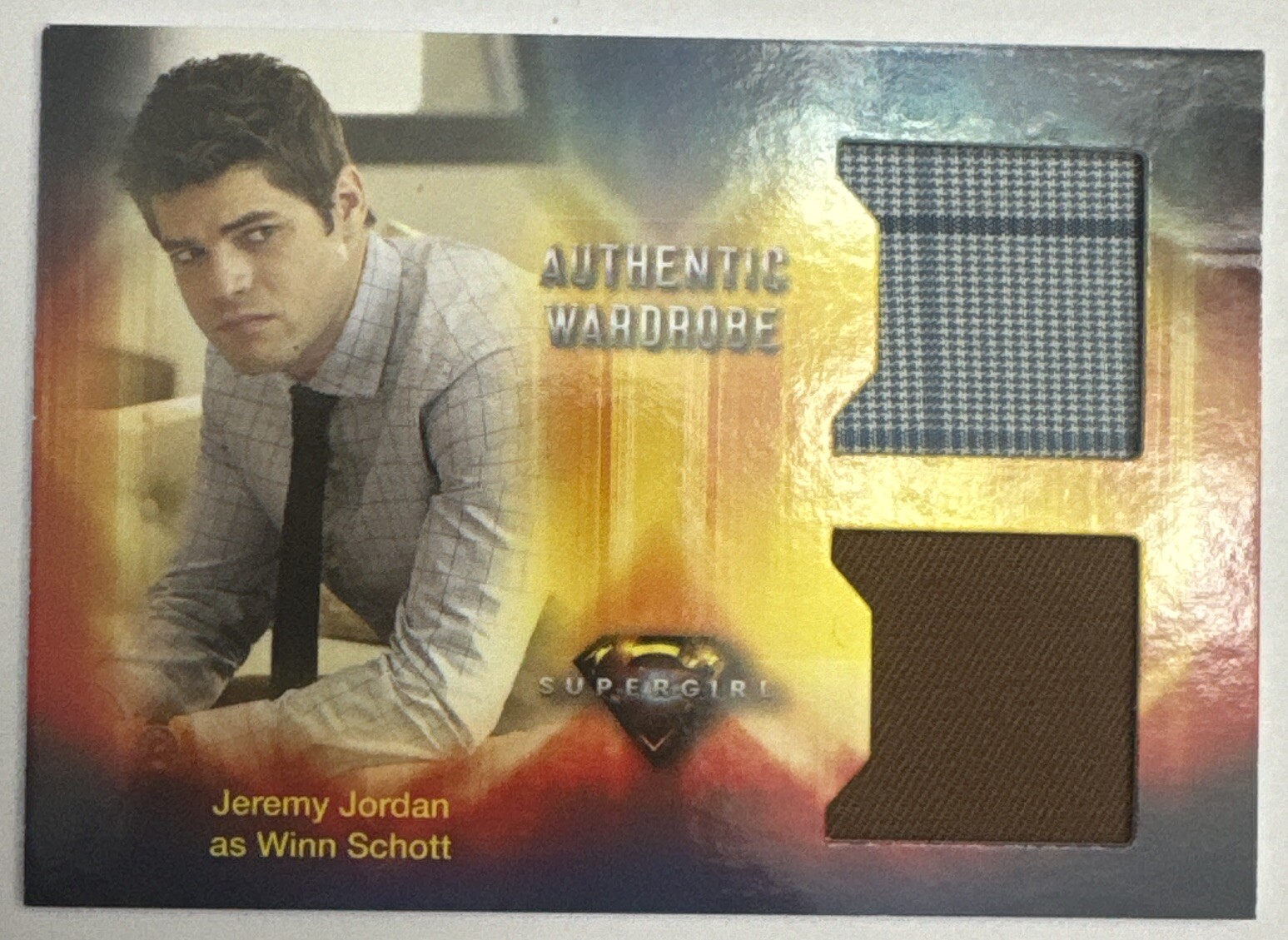 Supergirl Season 1 Jeremy Jordan As Winn Schott Card DM6 Cryptozoic | eBay