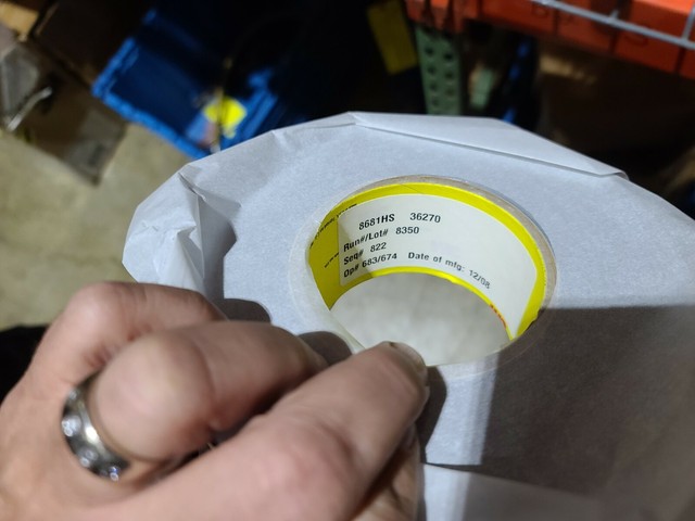 3M Helicopter Polyurethane Protective Tape 2" X 36 Yard 1 Roll 8681hs ...