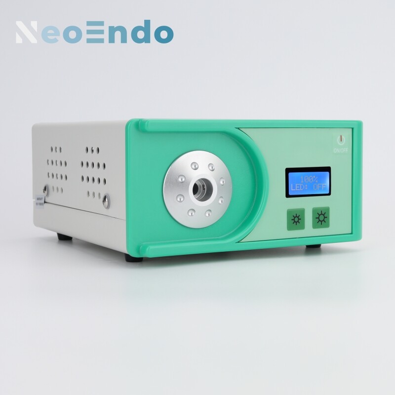 Portable 100W Medical Endoscope Led Light Source Mini Type For ...