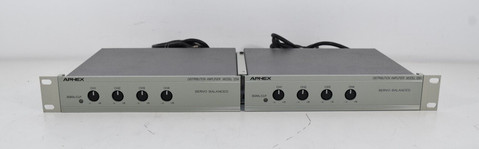 Aphex Model 120A Distribution Amplifier 8 Channel - 2 Units w ...