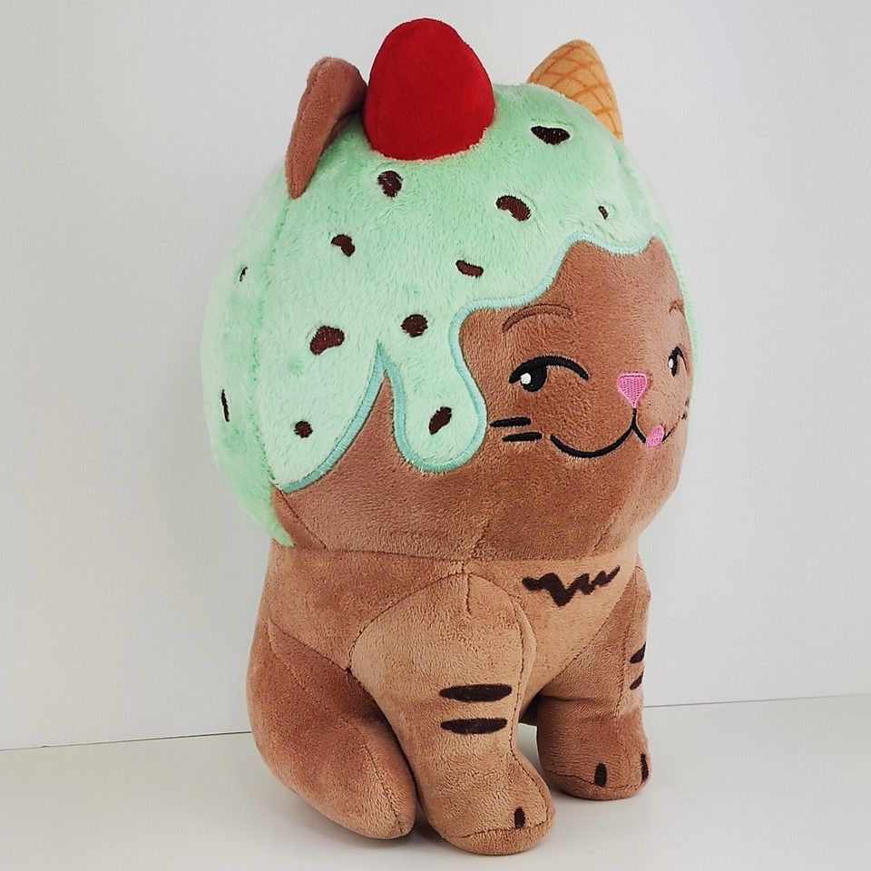 Moriah Elizabeth ME Plush Eustace Kitty Cat Ice Cream Stuffy Mint ...