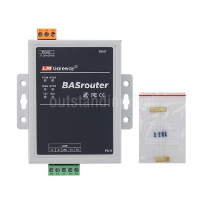 BACnet Router BASrouter BACnet MSTP To BACnet IP Supports One MSTP Bus ...
