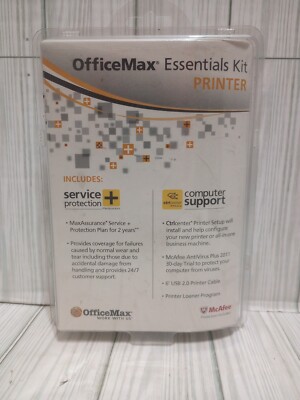 Office Max Essentials Kit Printer | eBay