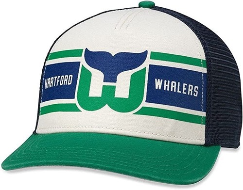 American Needle Hartford Whalers NHL Retro Sinclair Trucker Hat Cap One ...