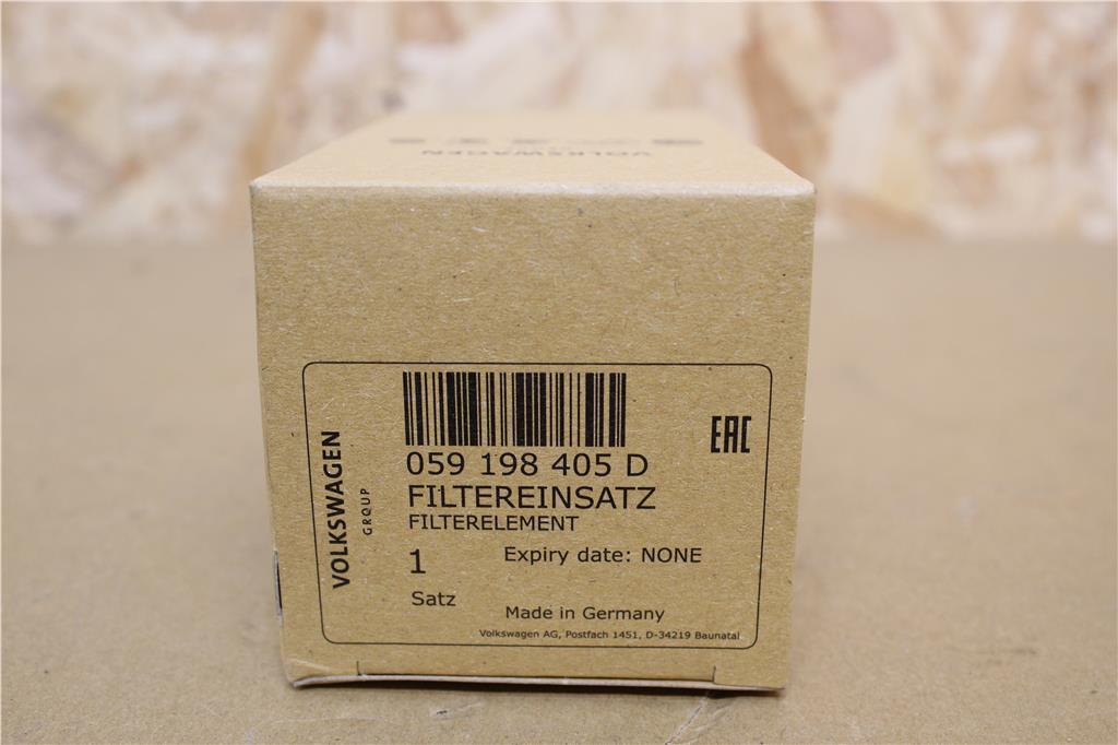 Oil Filter Volkswagen Touareg 18 > 3.0ltr Diesel 059198405D New Genuine ...