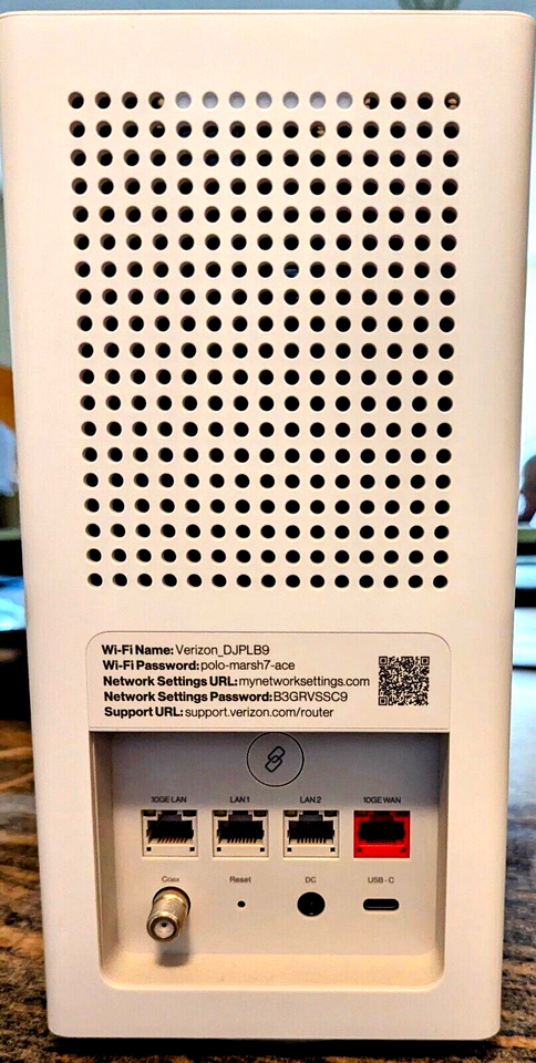 Verizon CR1000A 1 Gbps 3 Port Wireless Router - White | eBay
