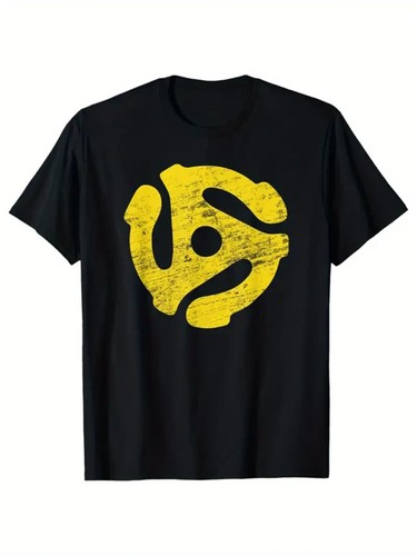 Medium Size 38 T-Shirt -Tee, - 45 RPM Adapter Tee, Shirt 🎄FREE SHIP ...