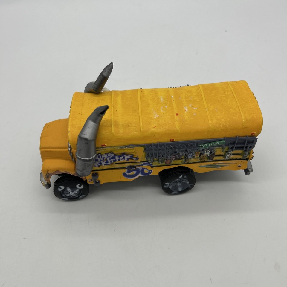 Disney Cars Diecast Miss Fritter School Bus Pixar Metal DISNEY STORE | eBay