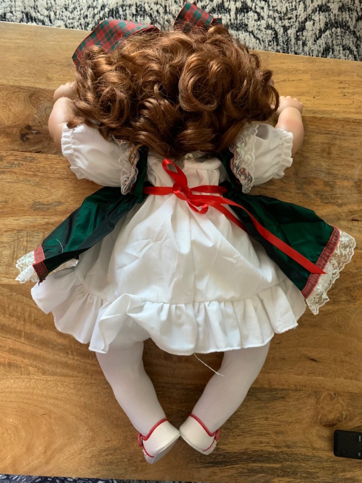 80’s Pat Secrist J. Zook Lifelike Baby Doll Red Hair 21” Vinyl Soft ...