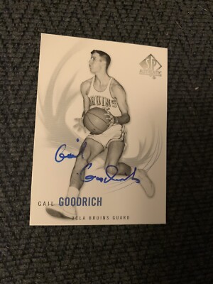 Gail Goodrich Signed Basketball Trading Card Autographed UCLA | eBay