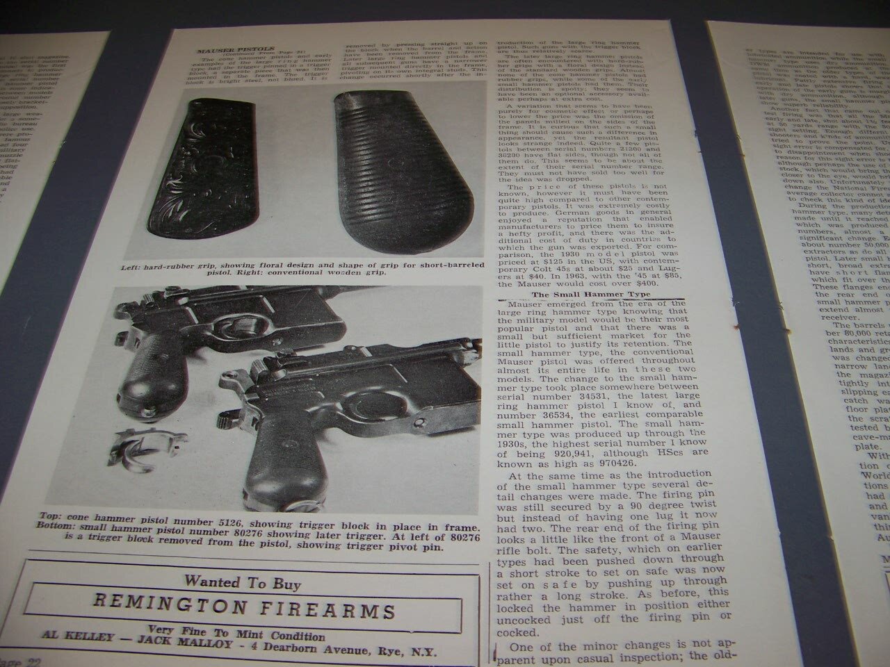 VINTAGE..MAUSER PISTOLS HISTORY...PHOTOS/HISTORY/DETAILS..RARE! (667U ...