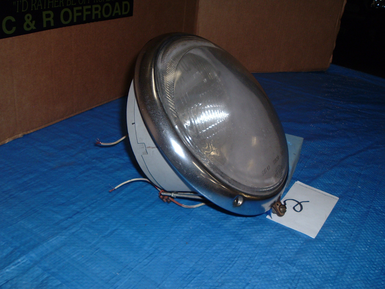 Vintage VW Headlight assembly complete Replaces 111941153D with Hella ...