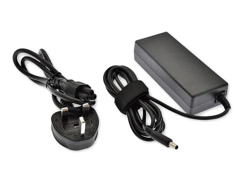 Genuine DELL 90W AC Adapter Charger 4.5mm SLim Plug & UK Cable P/N ...