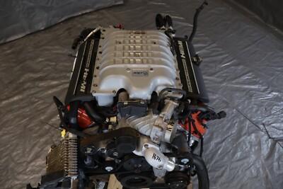 2019 JEEP TRACKHAWK 6.2L OEM SUPERCHARGED ENGINE MOTOR 35,511 MILES ...