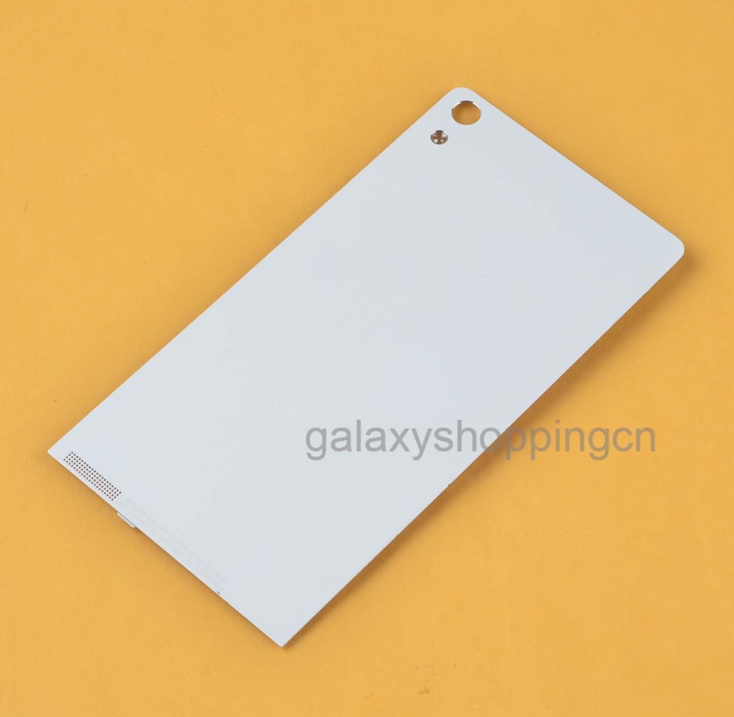 For Huawei Ascend P6 Hard Thin Metal Battery Door Back Cover Housing ...