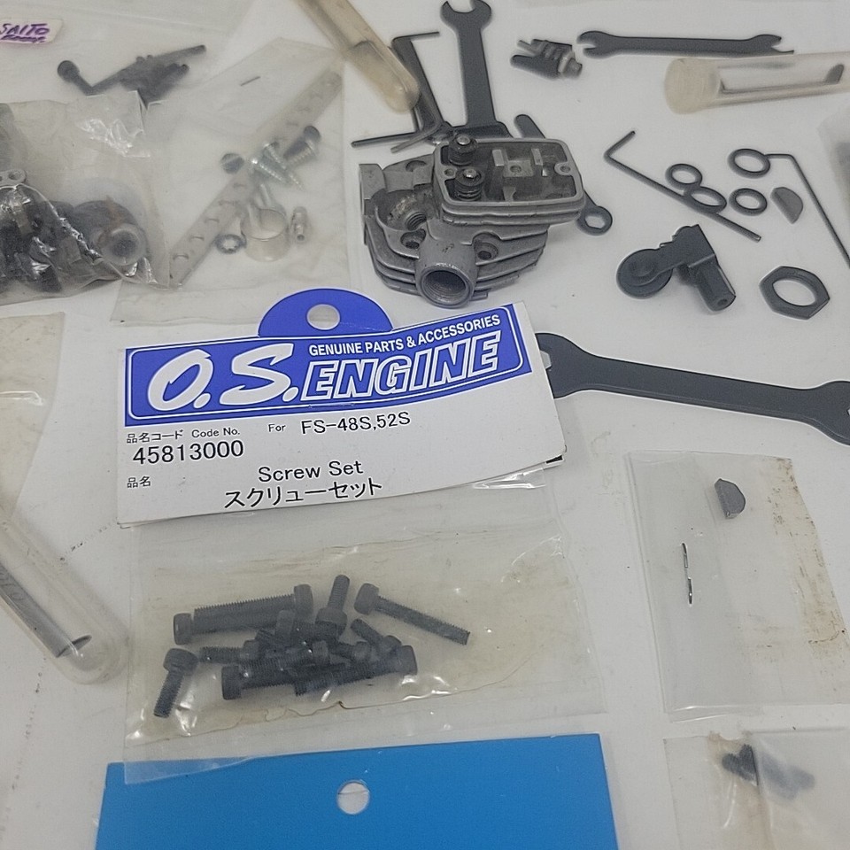 O.S. And Magnum Rc Engine Huge Mixed Parts Lot New And Used | eBay