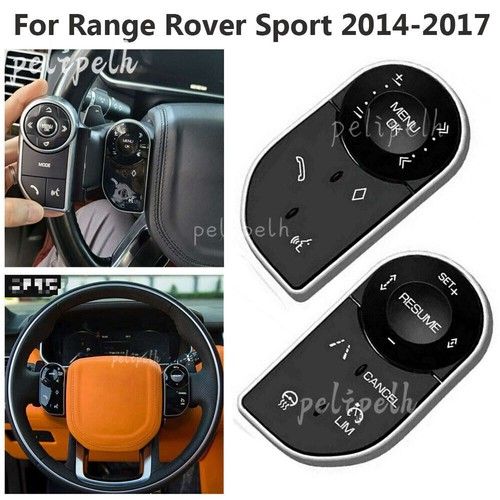 2PCS Steering Wheel Control Switch Button For Range Rover Sport 2014-17 ...