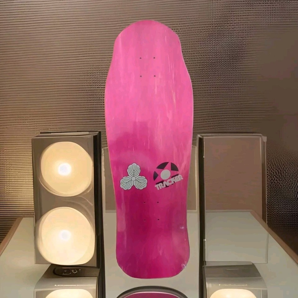 Lester Kasai Oak Leaf Skatebaord Shaped deck Tracker Modern Concave Tri ...
