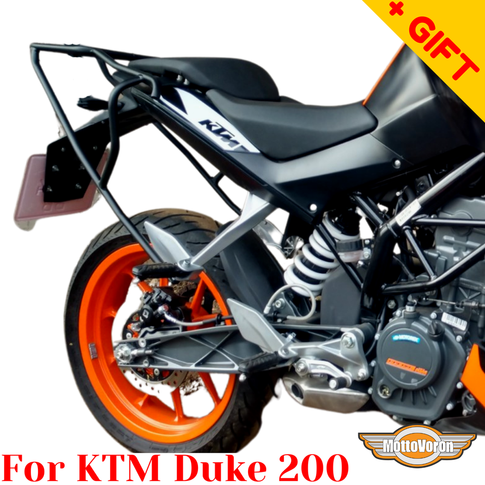 For KTM Duke 200 Rear rack KTM 200 Duke Rear luggage rack KTM 200 ...
