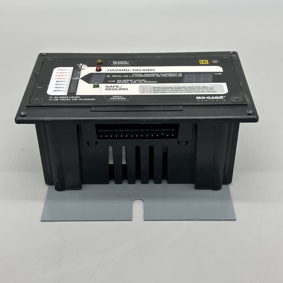 Square D Line Isolation Monitor ISO-Gard series D Part No. 43134-007-50 ...