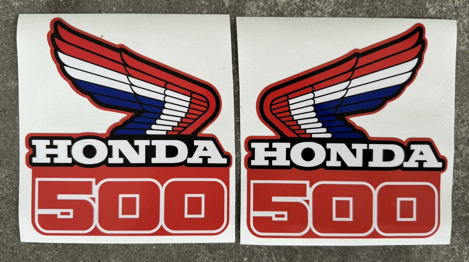 Honda 1986 CR500 Radiator Shroud Decal Set / Sticker Kit | eBay Australia
