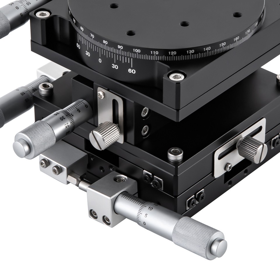 4Axis Manual Linear Positioning Stage Bearing Tuning Slide Table ...