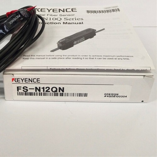 1PC New Keyence FS-N12QN Fiber Optic Sensor Amplifier Expedited ...