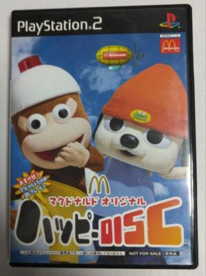 McDonald's Happy Disk Parappa the Rapper Piposaru Game 2001 PS2 ...