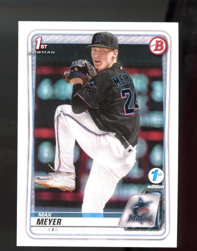 2020 Bowman Draft MAX MEYER BD-50 1st Miami Marlins | eBay